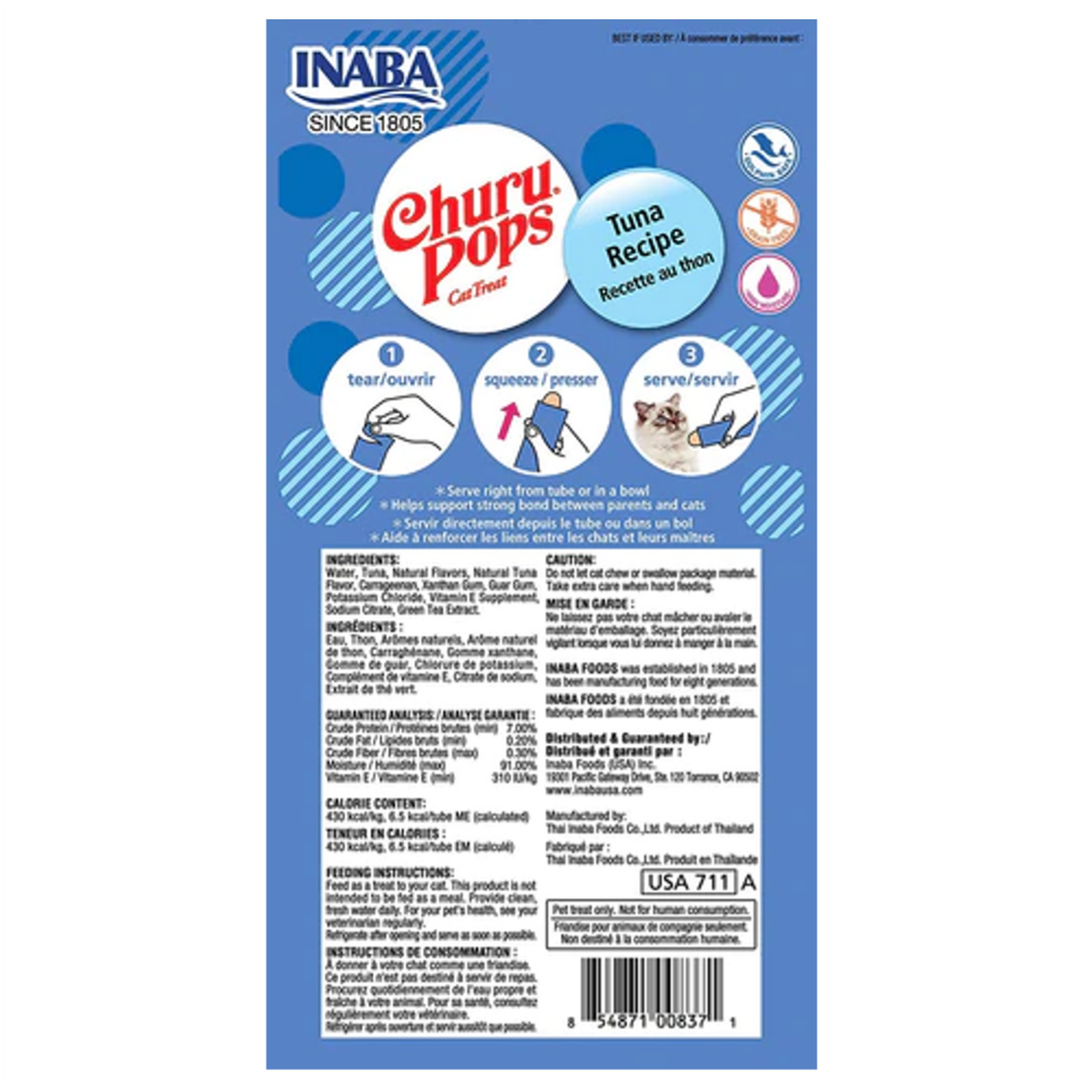 Churu Pops Atún - Snacks para Gatos – Petit Paws